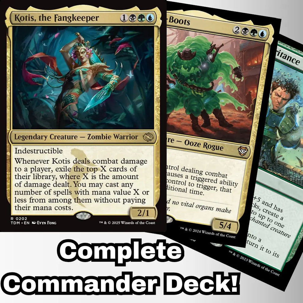 MTG Commander EDH Deck Kotis, the Fangkeeper 100 Cards Custom Sultai V – Moonveil Games