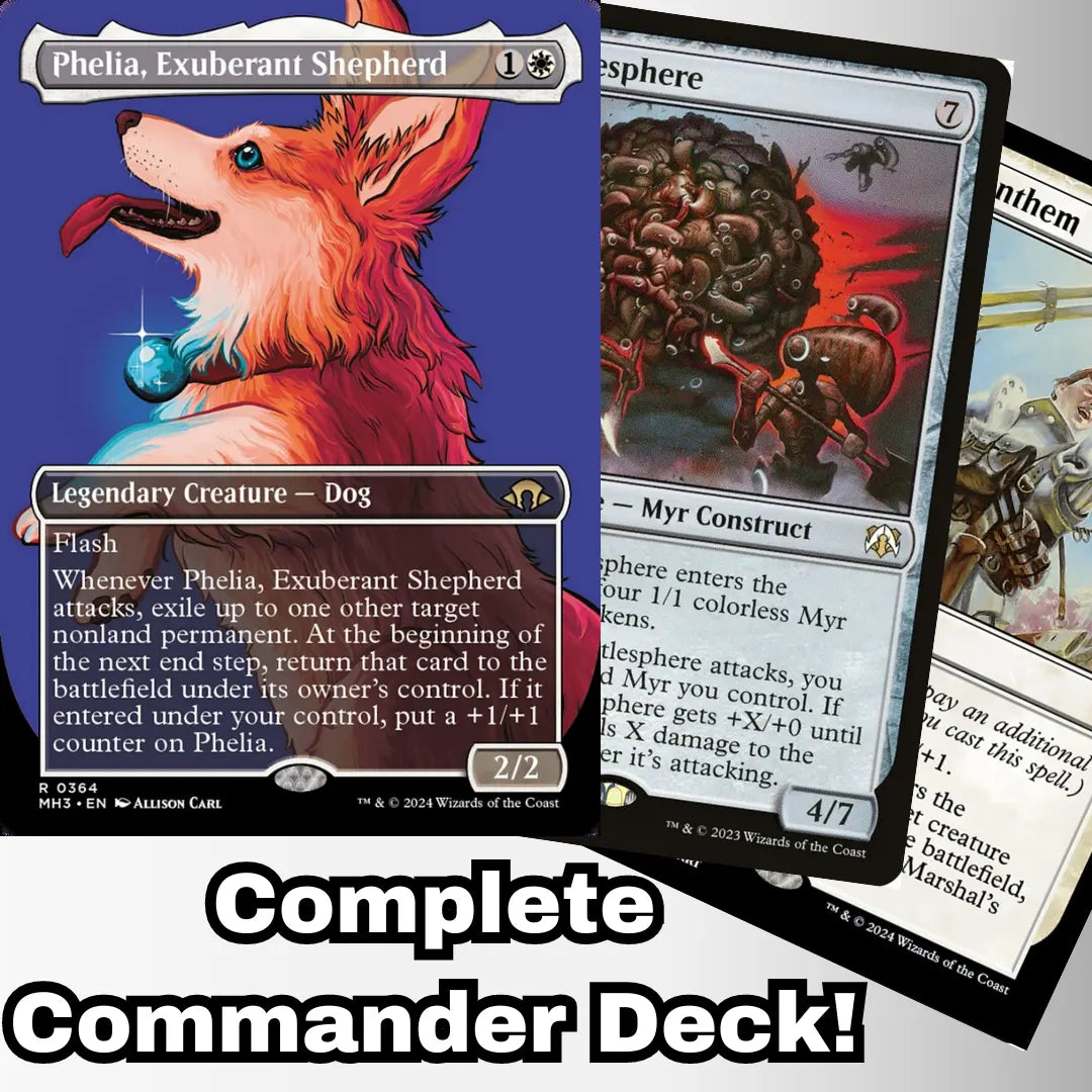 MTG Commander Deck EDH Deck Phelia, Exuberant Shepherd 100 Magic Cards – Moonveil Games