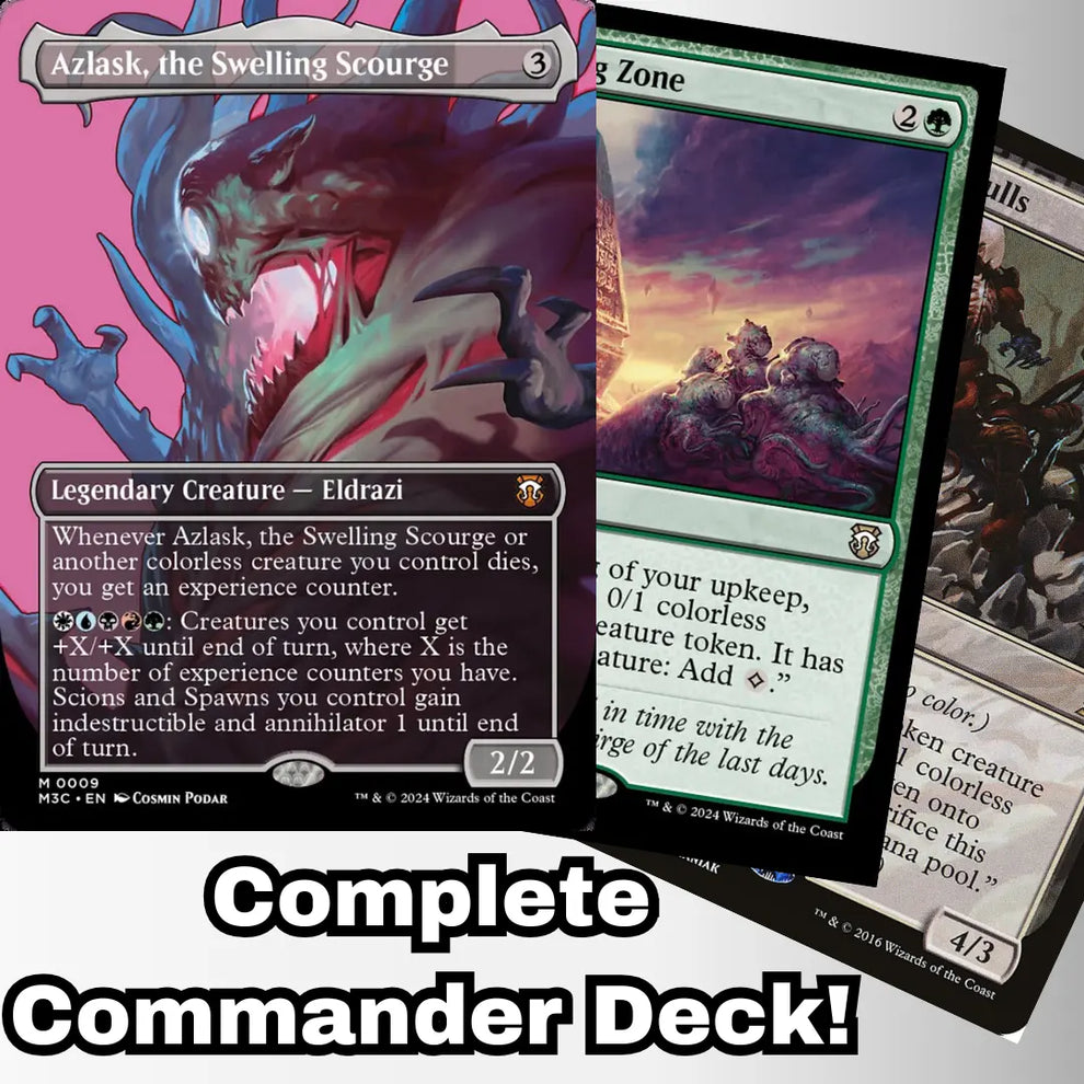 MTG Commander EDH Azlask, the Swelling Scourge 100 Cards Custom Deck E – Moonveil Games