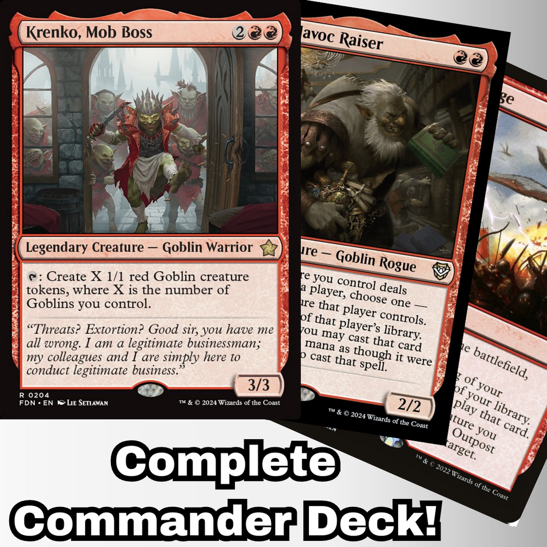 Ready to Play Custom Commander Decks! – Moonveil Games