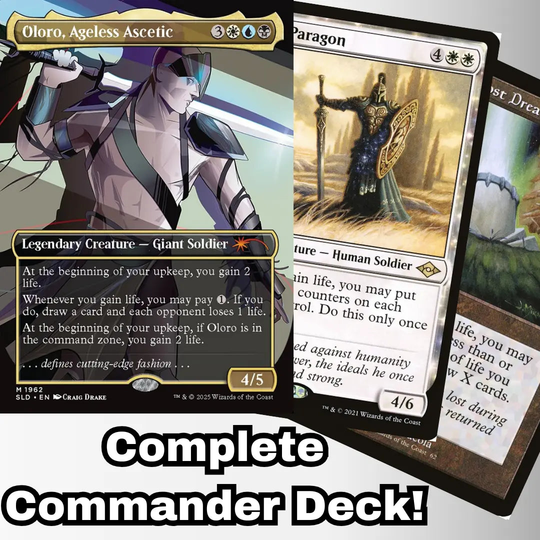 MTG Commander Deck EDH Deck Oloro, Ageless Ascetic 100 Magic Cards ...